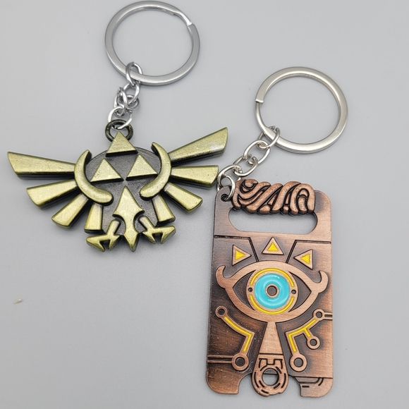 Storage & Organization | 2 Pack Legend Of Zelda Collectable Keychains ...